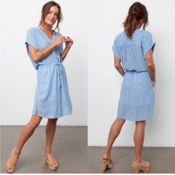 Rails | Dresses | Rails Tie Waist Emma Dress S | Poshmark